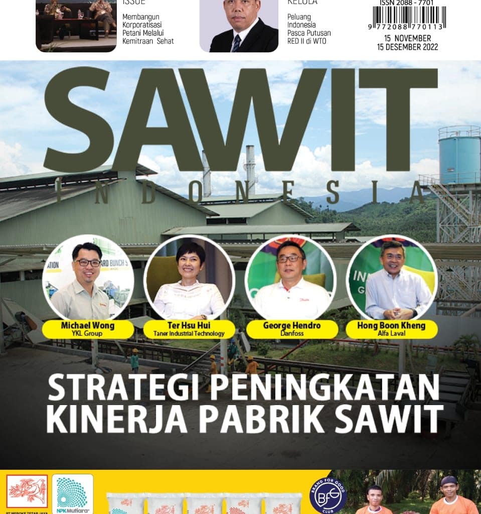 Kantor Berita Sawit - Cover Majalah Sawit Indonesia, Edisi 133 - Majalah Sawit Indonesia